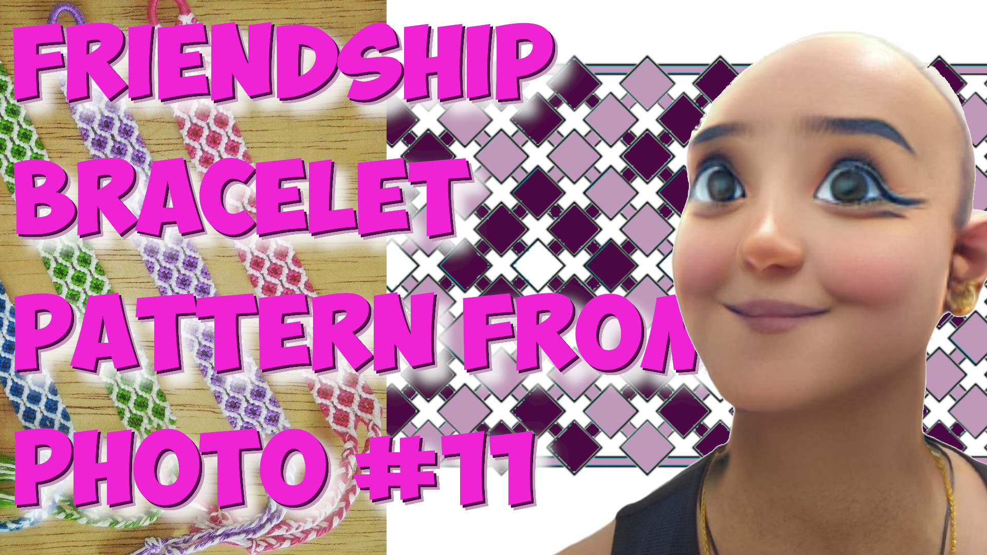 Friendship Bracelet Pattern From Photo 11 - AKA-AWOL